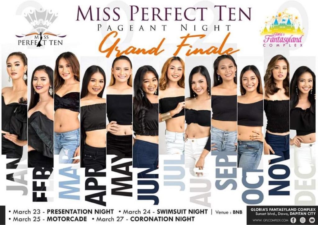 Miss Perfect Ten 2021 Grand Finals this March 27, 2021 - Glorious ...