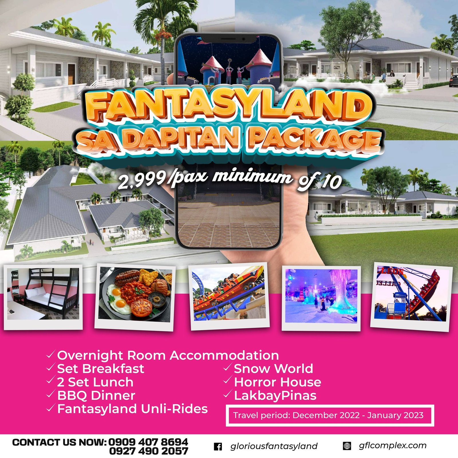 FantasyLand sa Dapitan Package - Glorious Fantasyland Complex Dapitan