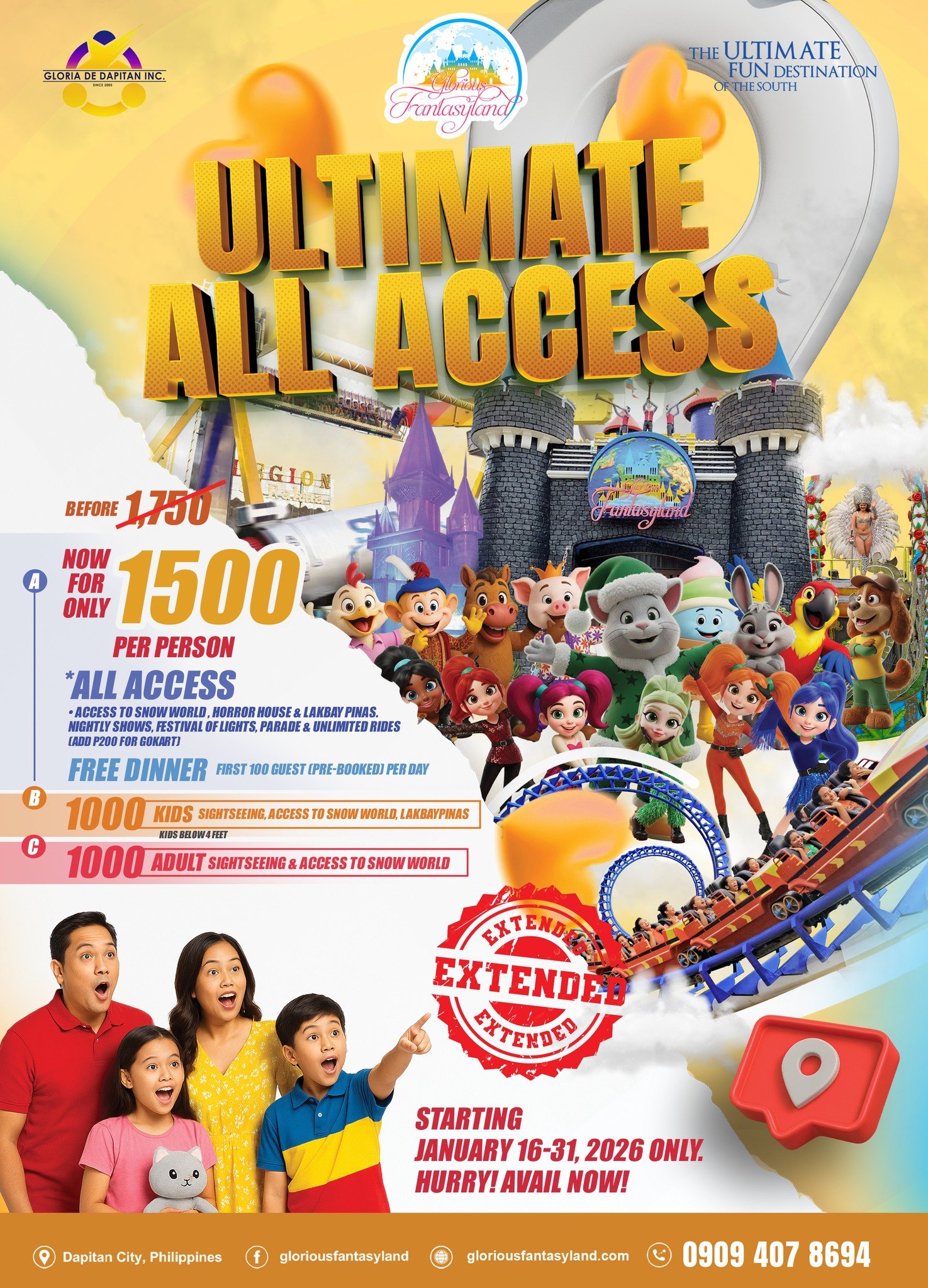 Glorious Fantasyland Complex Dapitan - Restaurants | Theme Park